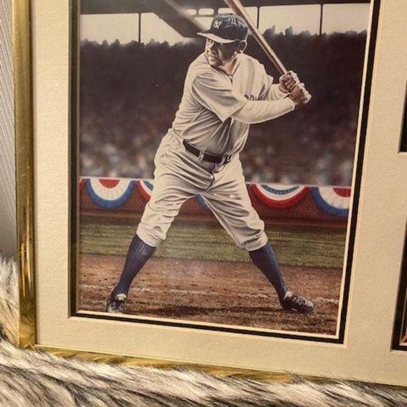 Art | Cooperstown Babe Ruth The King Of Swat Collage | Poshmark